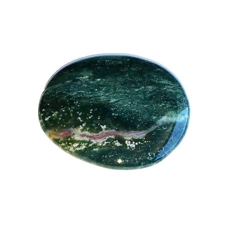 Galet Jaspe héliotrope