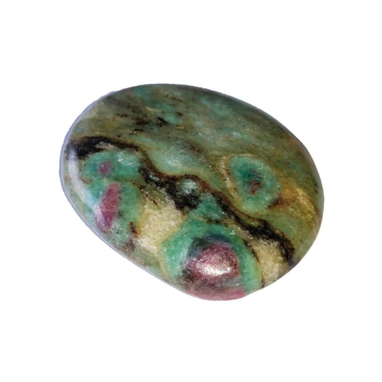 Galet Rubis sur fuschite