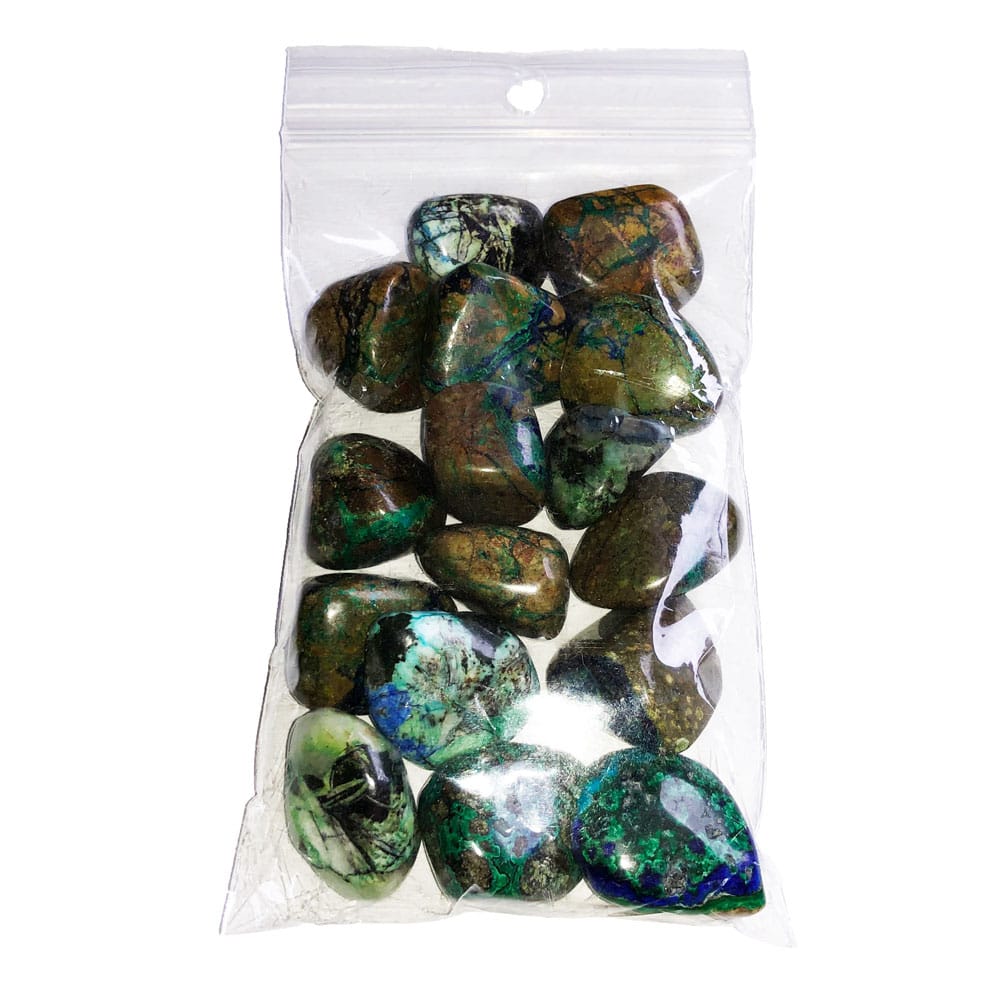 Pierres roulées Azurite-Malachite – 250grs