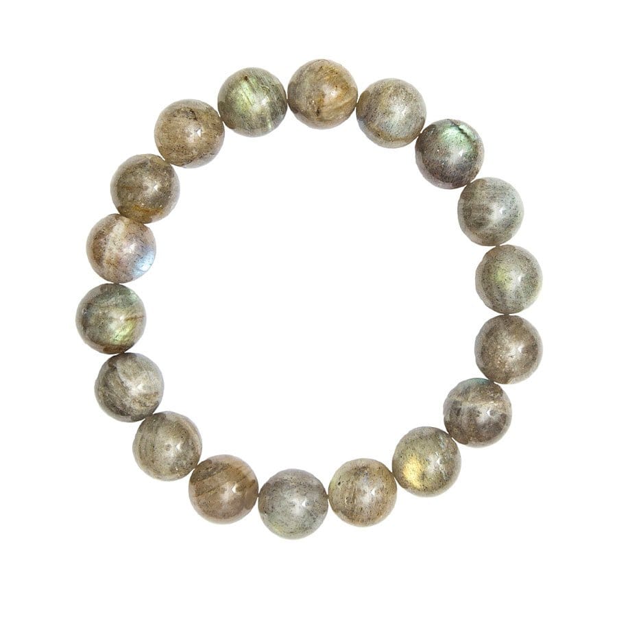 Bracelet Labradorite - Pierres boules 10mm - France Minéraux