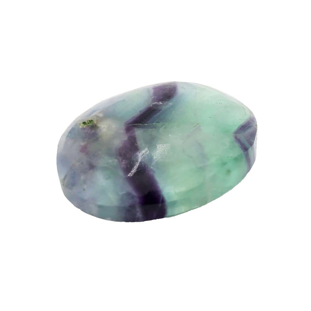 Pierre pouce Fluorite multicolore - France Minéraux