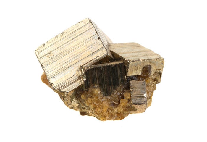 pierre pyrite de fer