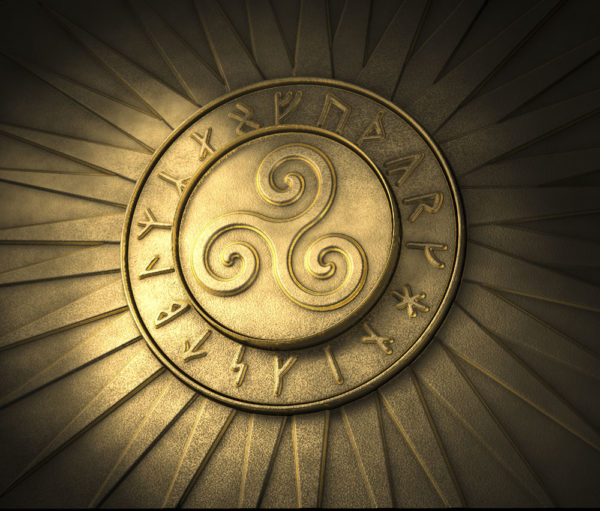 Triskèle ou Triskel - Significations, Symboles et Bienfaits - Géométrie Sacrée - France Minéraux