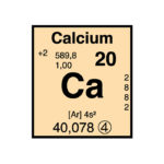Calcium - Élément atomique n°20 - Symbole Ca - France Minéraux