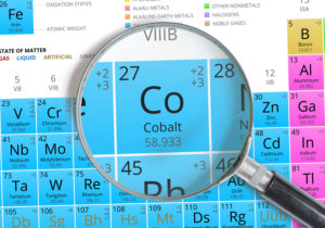 Cobalt - Élément atomique n°27 - Symbole Co - France Minéraux