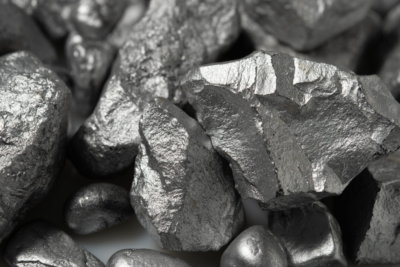 Platine - Élément atomique n°78 - Symbole Pt - France Minéraux