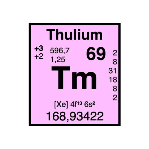 Thulium - Élément atomique n°69 - Symbole Tm - France Minéraux