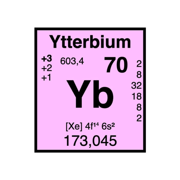 Ytterbium - Élément atomique n°70 - Symbole Yb - France Minéraux