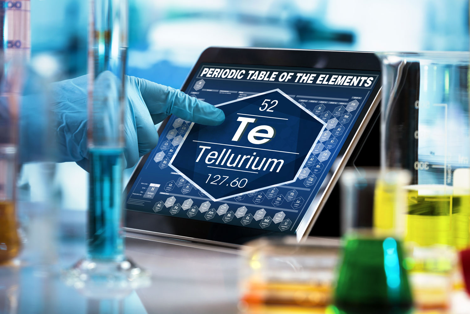 Tellure - Élément atomique n°52 - Symbole Te - France Minéraux