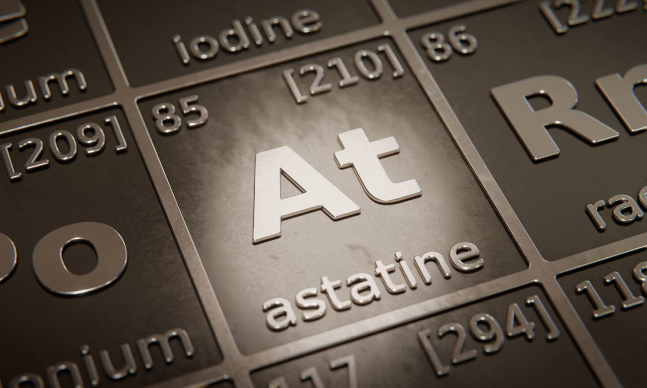 Astate - Élément atomique n°85 - Symbole At - France Minéraux