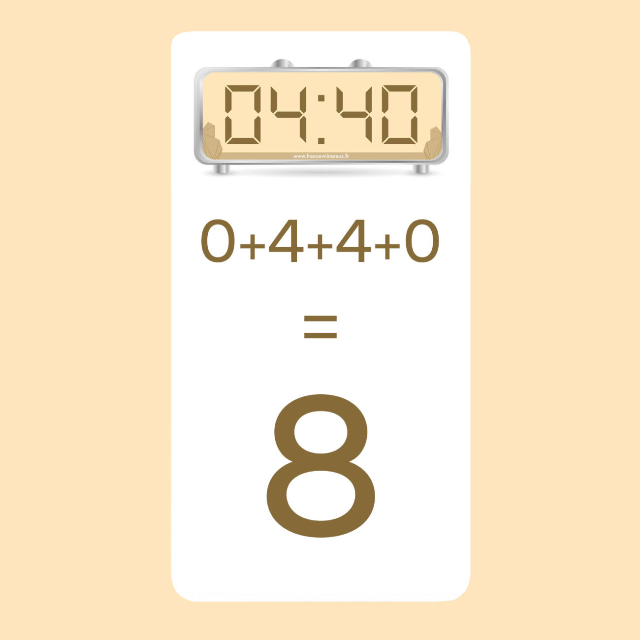 Heure Miroir 04h40 - Signification, Message et Correspondance - France ...