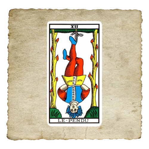 Le Pendu : Arcane n°12 du Tarot de Marseille - France Minéraux